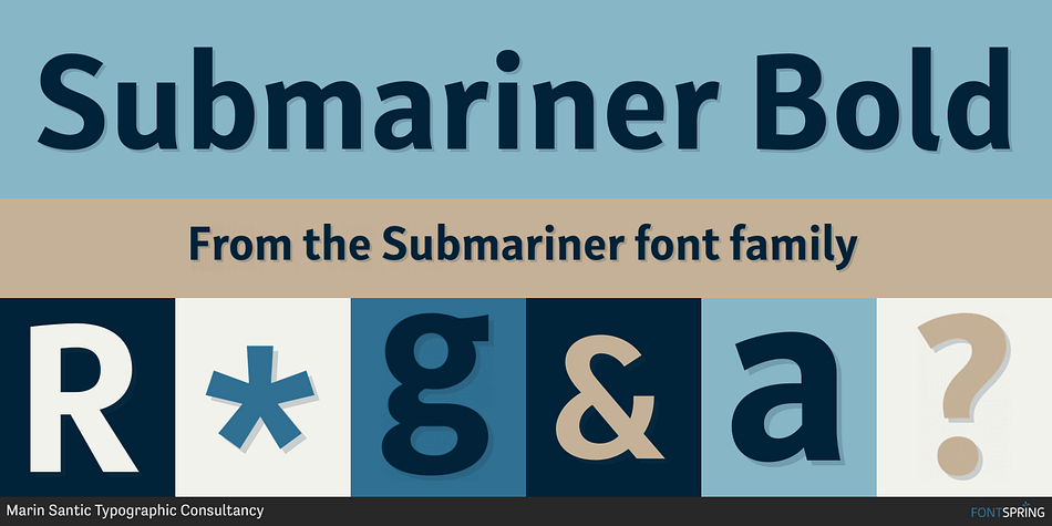 Submariner Bold Font