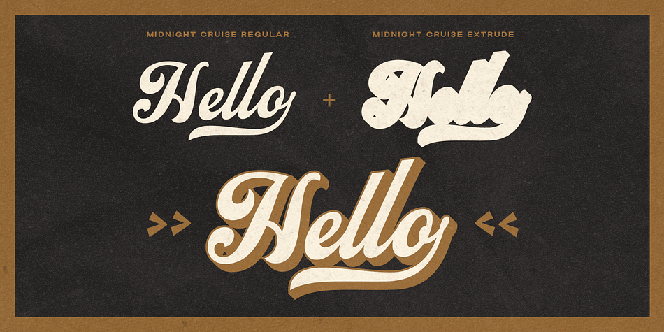 Midnight Cruise Font