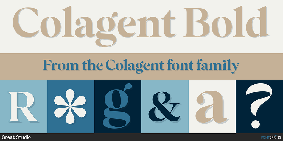 Colagent Bold Font