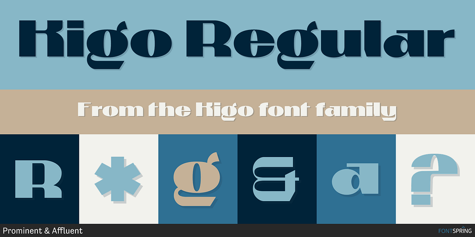 Kigo Regular Font