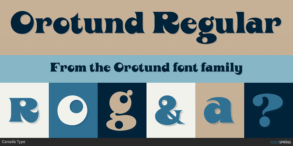 Orotund Font