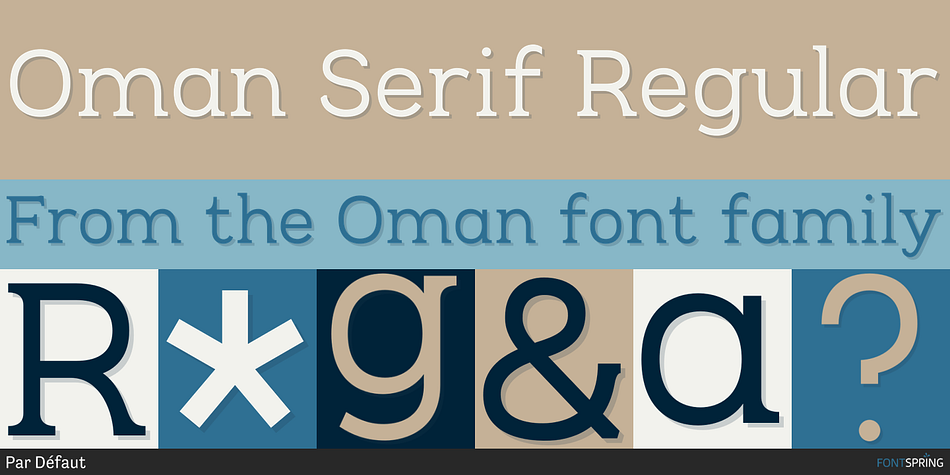 Oman Serif Regular Font