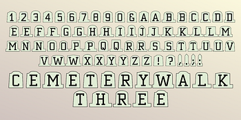 CemeteryWalk Font