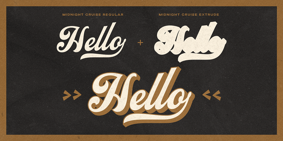 Midnight Cruise Font