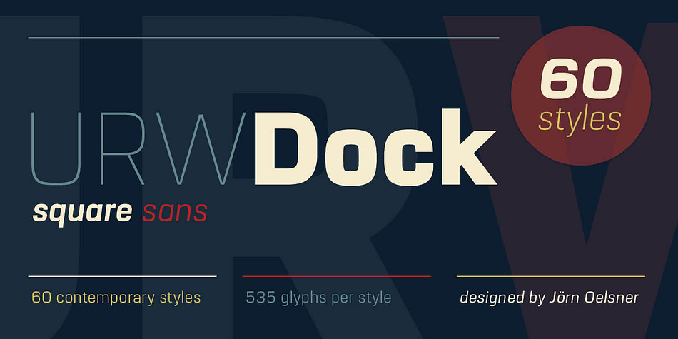 URW Dock Font