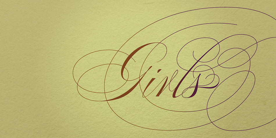 Poem Script Font