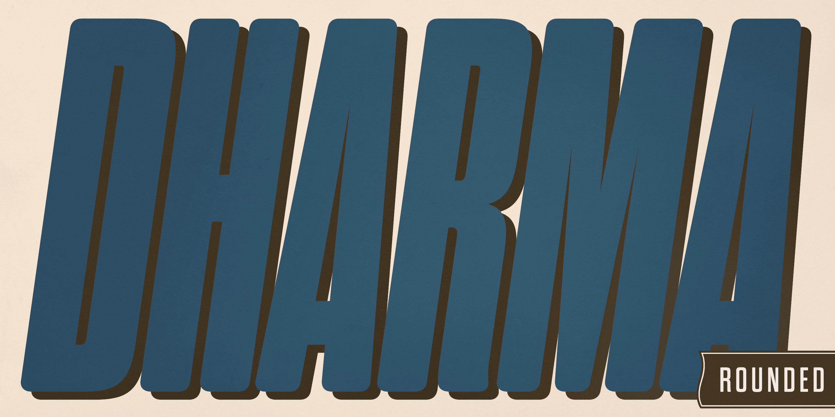 Dharma Gothic Rounded Font