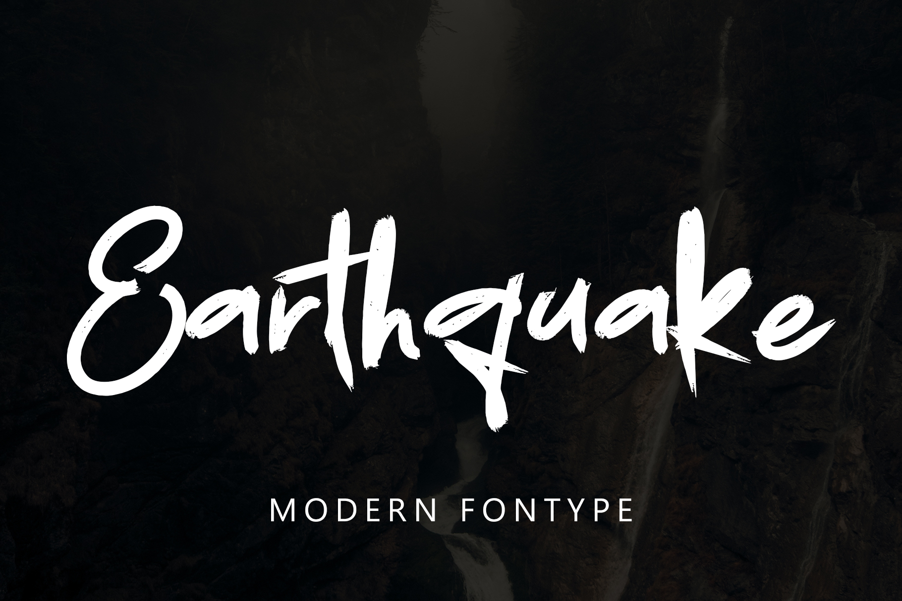 Earthquake Font