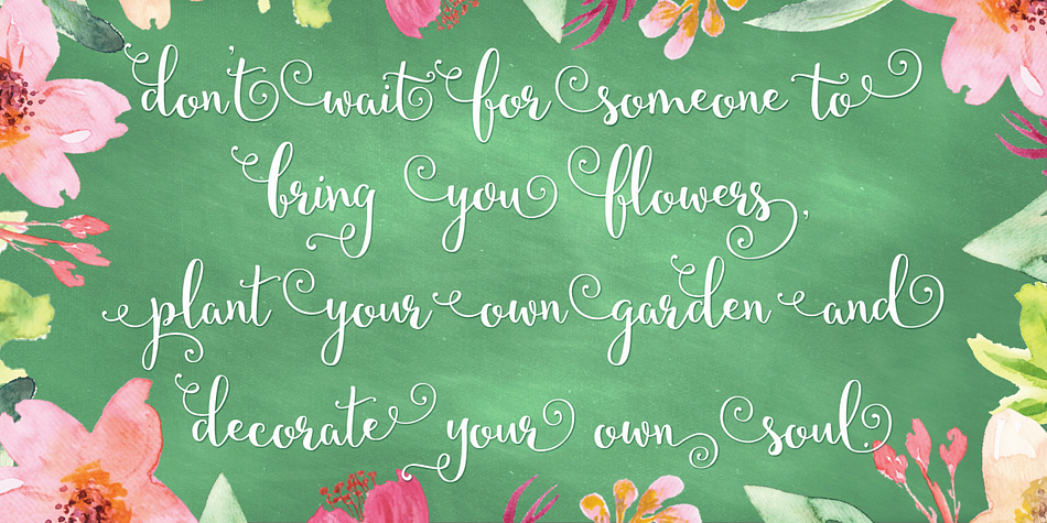 Secret Garden Font