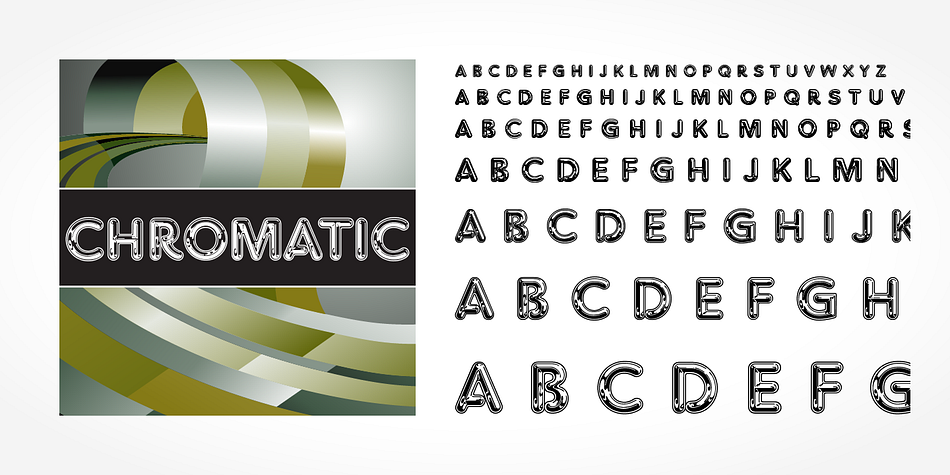 Chromatic Pro Font | Fontspring