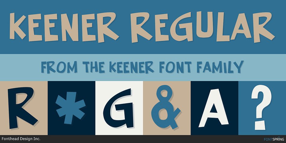 Keener Font