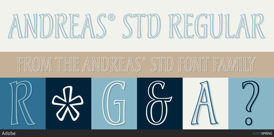 Andreas® Std Font