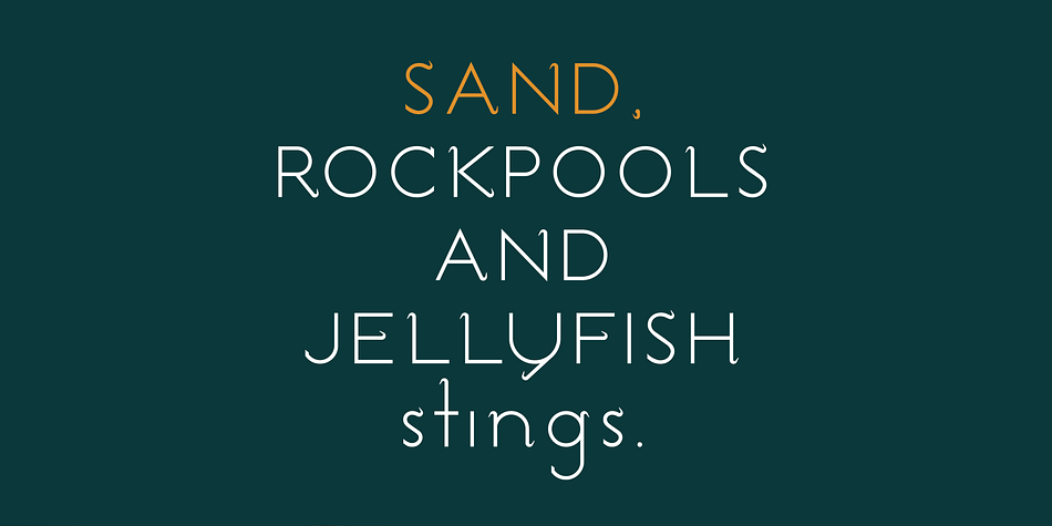 Rockpool Font