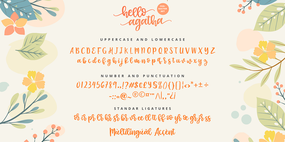 Hello Agatha Font