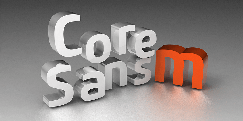 Core Sans M Font
