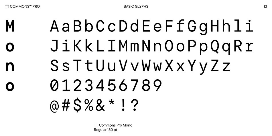 TT Commons Pro Font