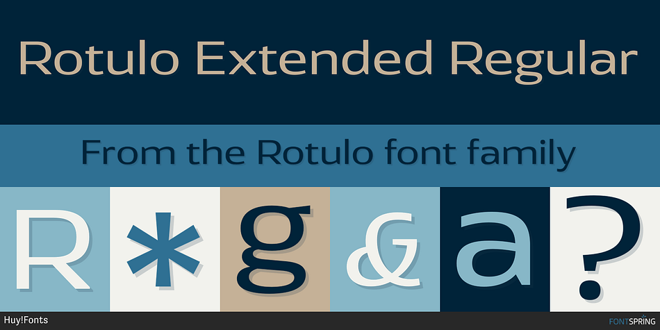 Rotulo Extended Regular Font