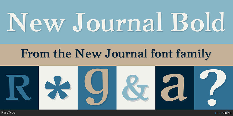 New Journal Font