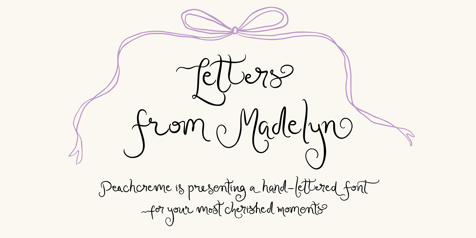 Letters from Madelyn Font