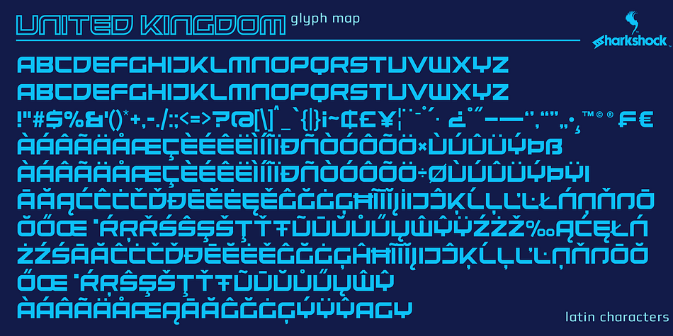 United Kingdom Font