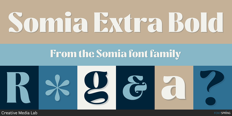 Somia Extra Bold Font