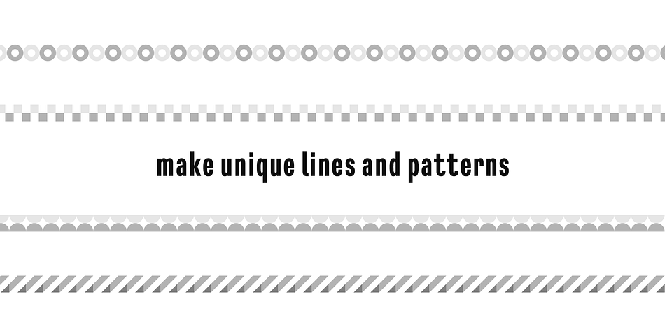 FormPattern Color Two Font