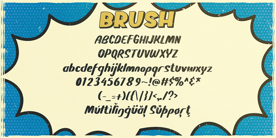 CHOPIC Comic Typeface Font