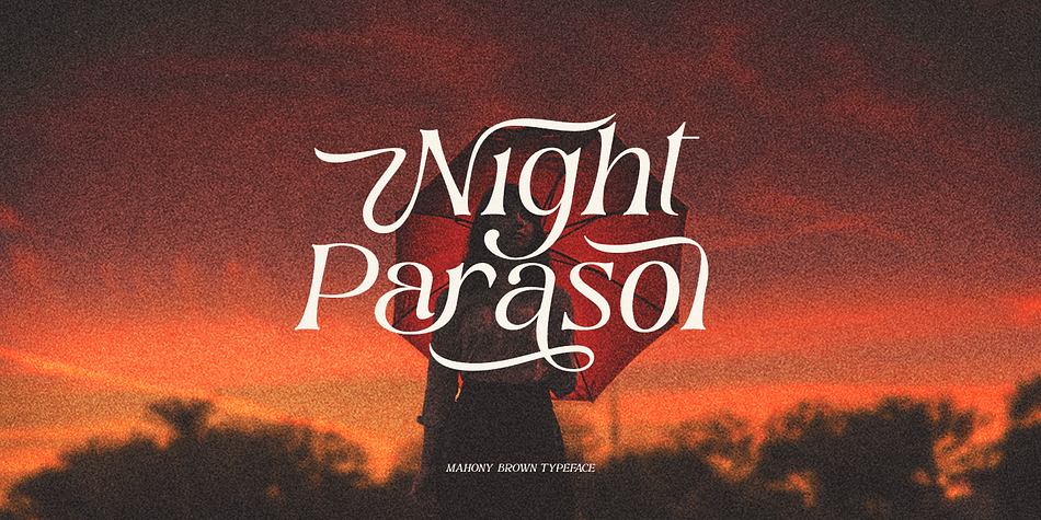 Mahony Browns Font