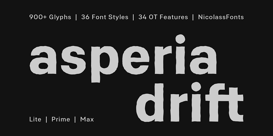 Asperia Drift Font