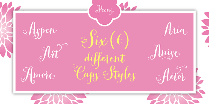 Peoni Font