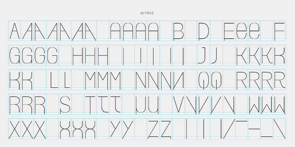 Align Vertical Mono Font
