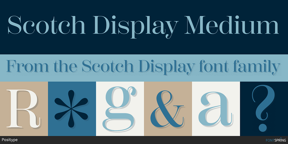 Scotch Font