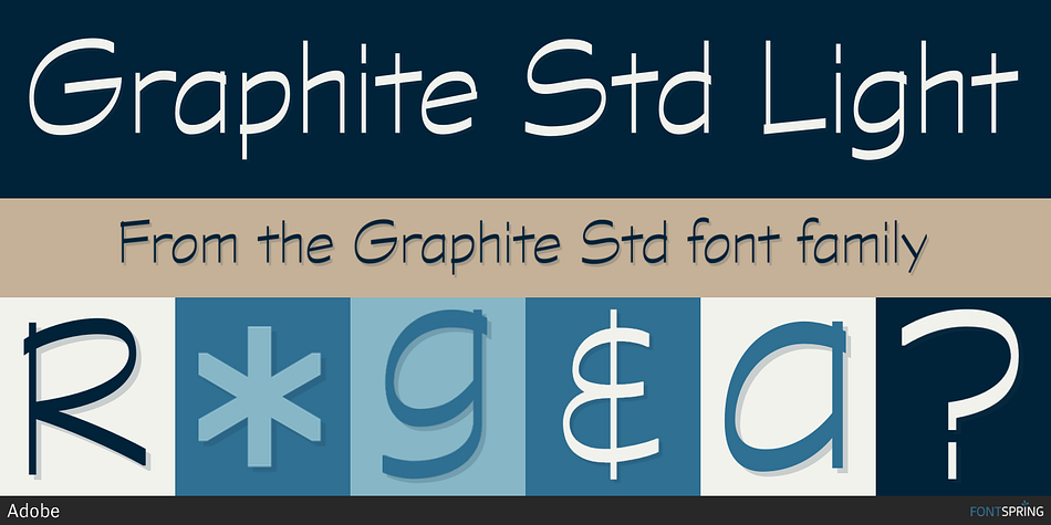 Graphite Std Font