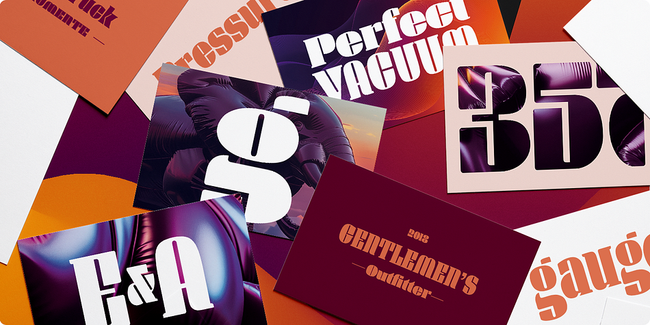 Manometer Serif Font