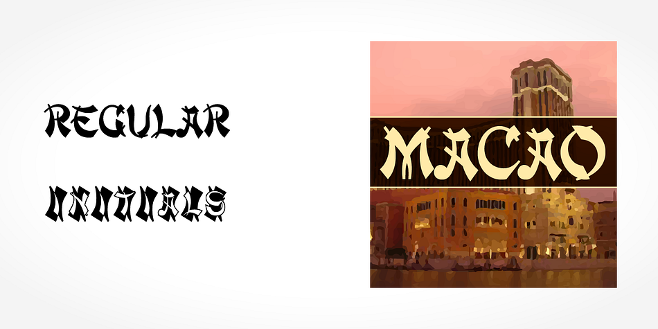 Macao Pro Font