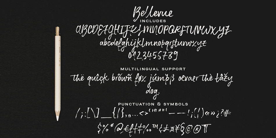 Bellevue Font