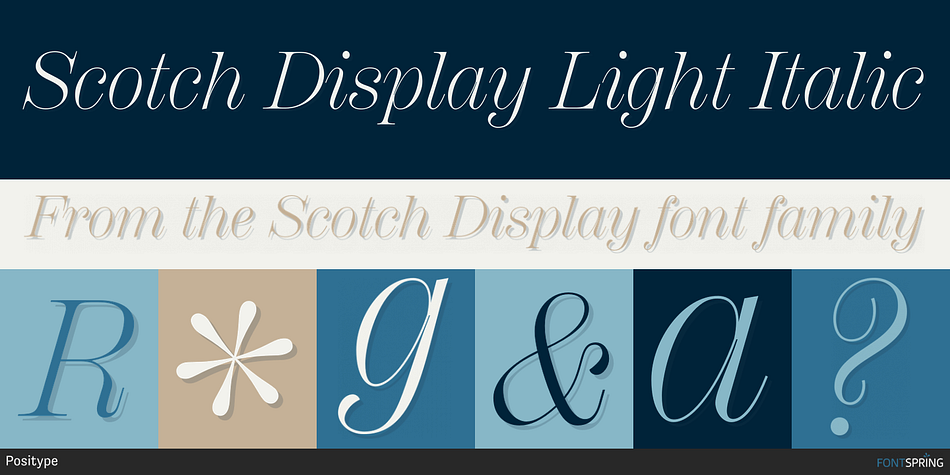 Scotch Font