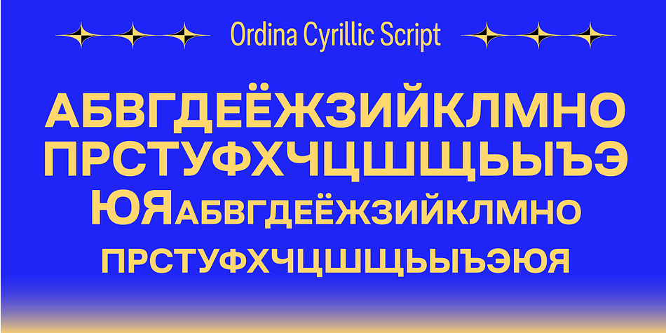 Ordina Font