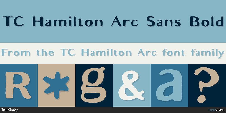 TC Hamilton Arc Sans Bold Font