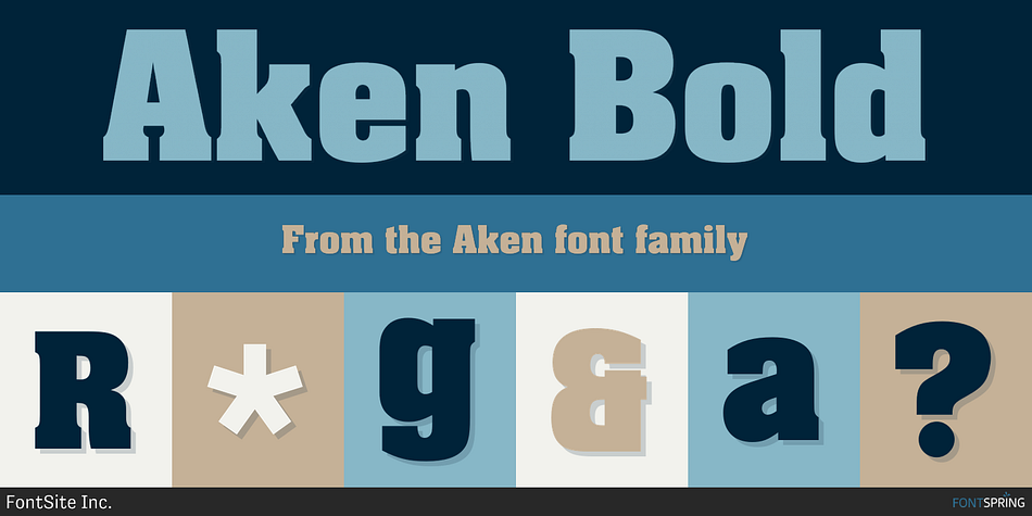Aken Bold Font