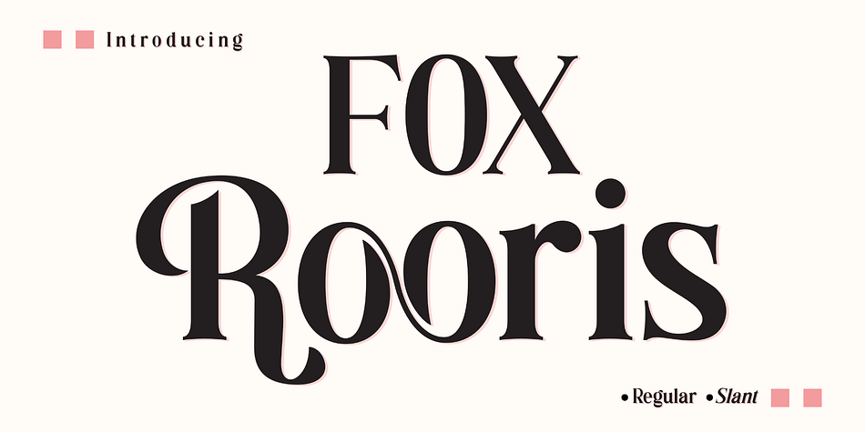 Fox Rooris Font