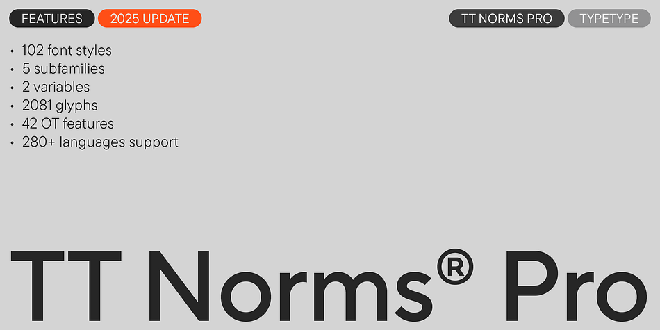 TT Norms® Pro Font