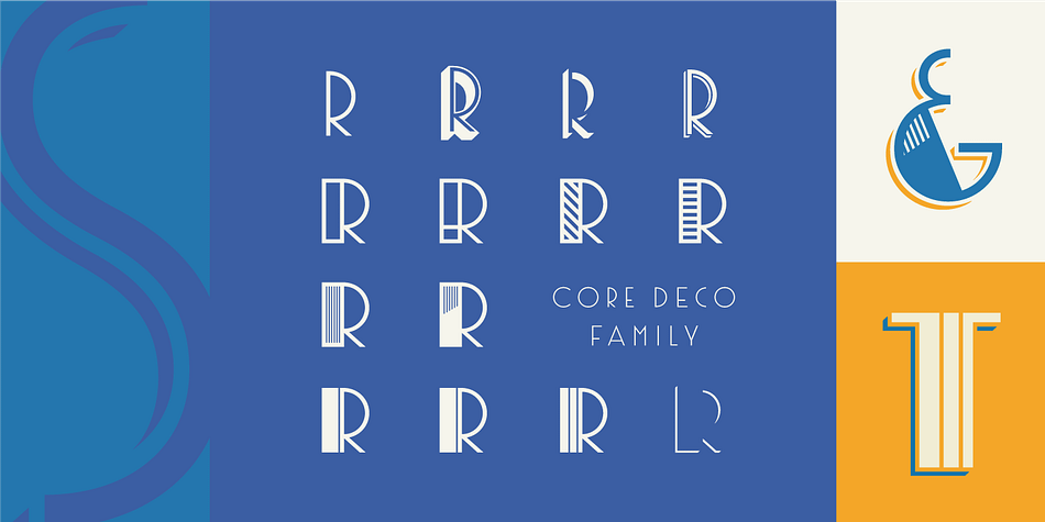 Core Deco Font