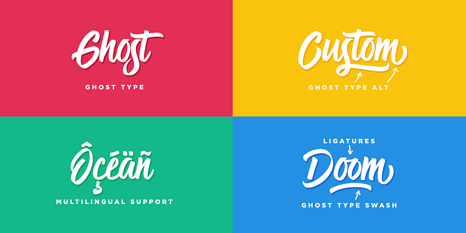 Ghost Type Font