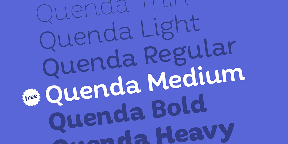 Quenda Font