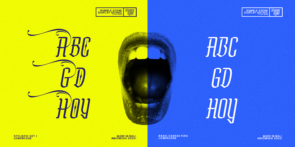 Rumble Stone Font