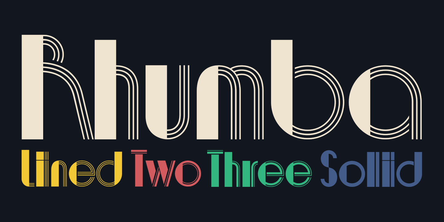 Rhumba Font