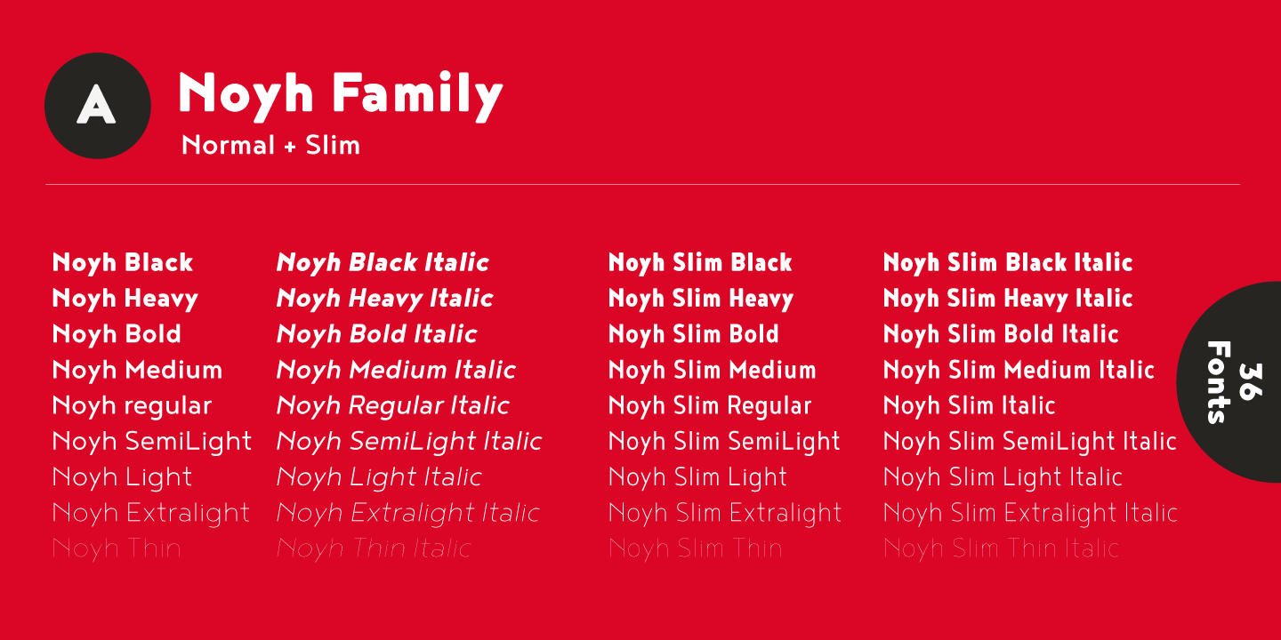 Noyh Font
