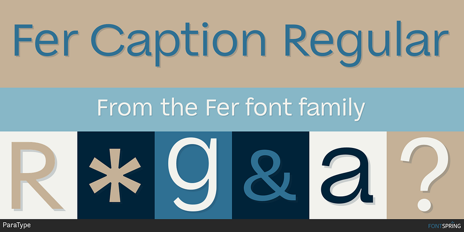 Fer Caption Regular Font