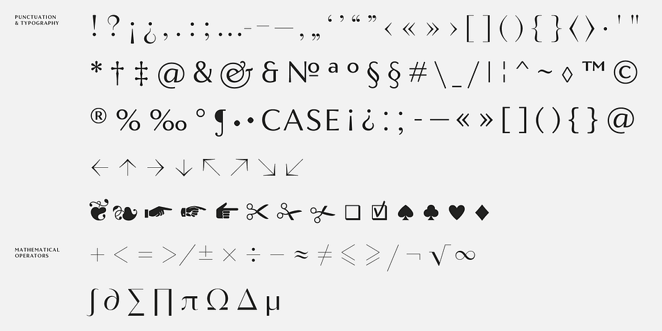 Circe contrast Font